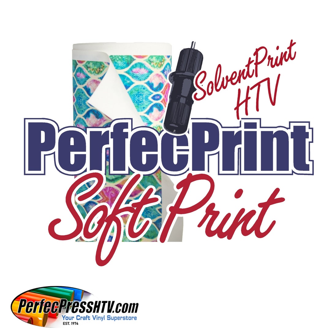 Perfecprint Soft 20" Wide Printable HTV for Eco-solvent & Solvent Inks ...