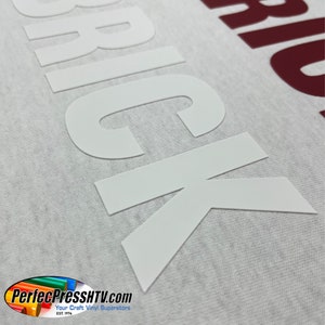 HTV Siser Brick Sheets 3D Thick Material Thick Iron on HTV Heat ...