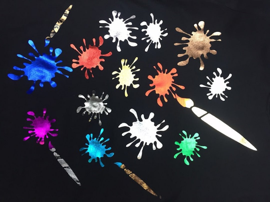 HTV Soft Stretch Metallic Foil, Iron On, HTV Foil, Silhouette, Cricut ...