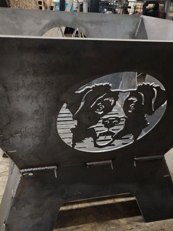 Custom Fire Pit Kit Weld Your Own CNC Plasma Cut Personalized Metal Art ...