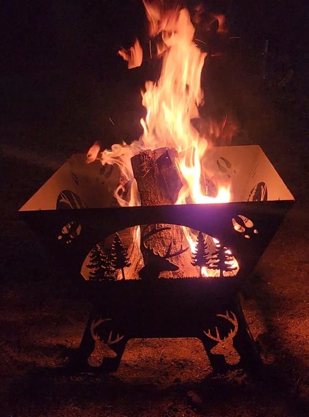 Custom Fire Pit Kit Weld Your Own CNC Plasma Cut Personalized Metal Art ...