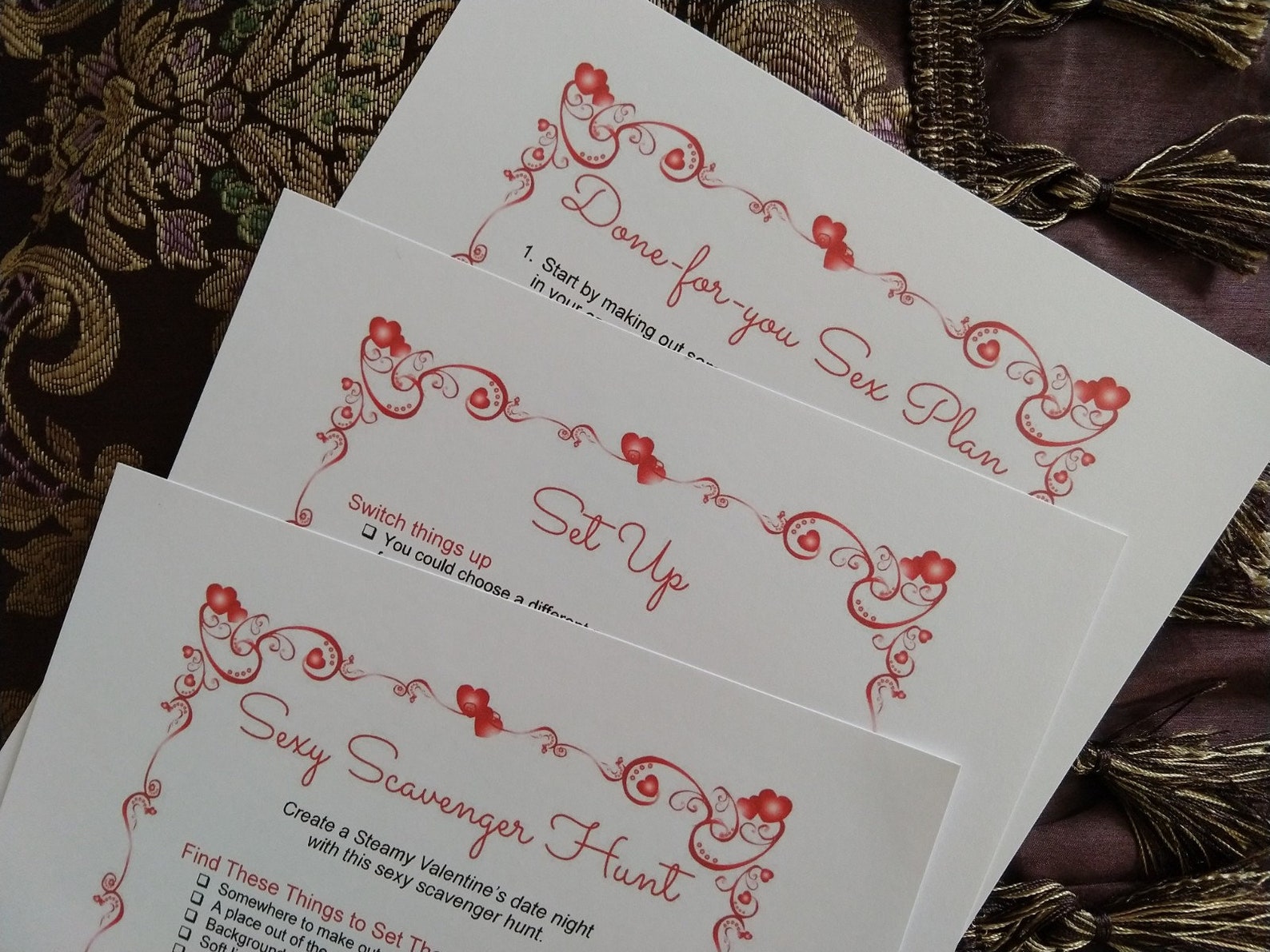 Sexy Scavenger Hunt For Couples Etsy