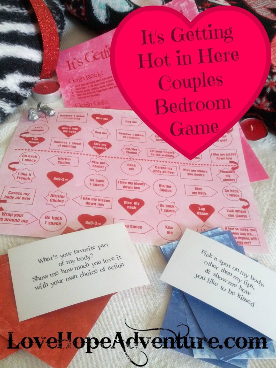 Bedroom Game Sexy Bedroom Game for Lovers - Etsy