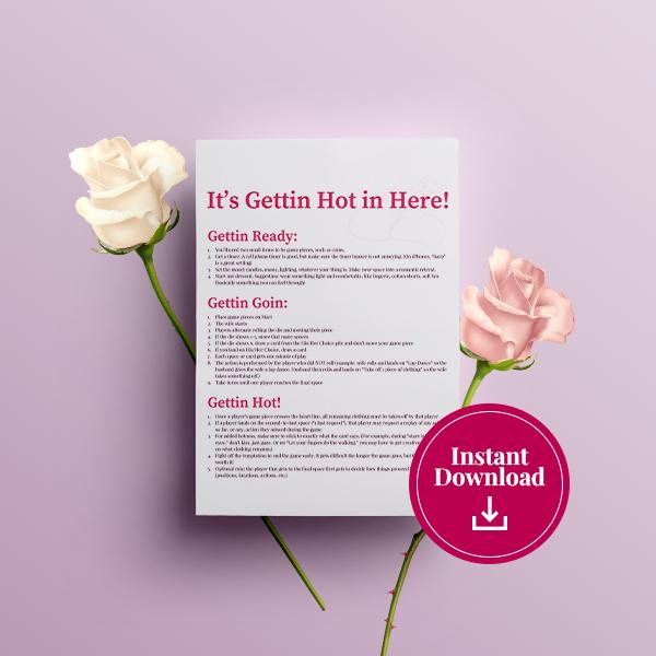 Bedroom Game- Sexy Bedroom Game for Lovers - Etsy