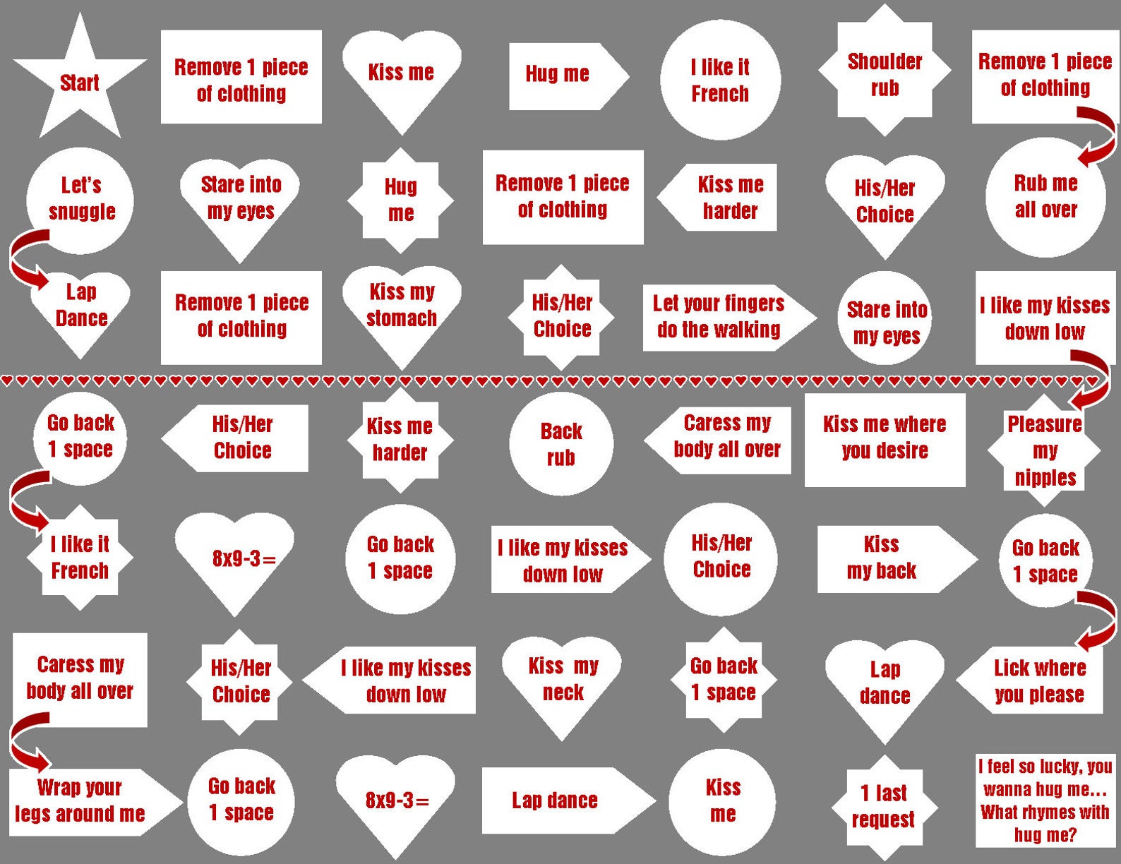 Bedroom Game- Bedroom Games Library - Etsy