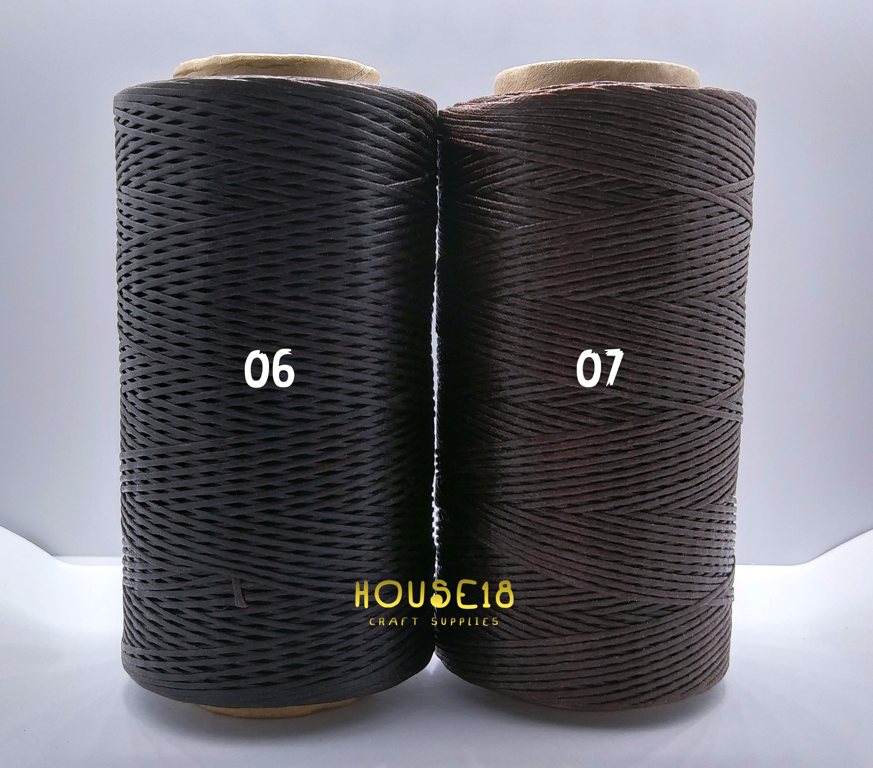 Waxed Polyester Thread for Leather Hand Sewing Leathercraft - Etsy