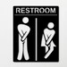 Urgent Restroom Sign Bathroom Decor Funny Bathroom Signs Metal Bathroom ...