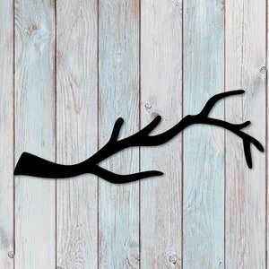 Tree Branch Wall Art Metal Rustic Decor Tree Decor Metal Branch Hanging ...