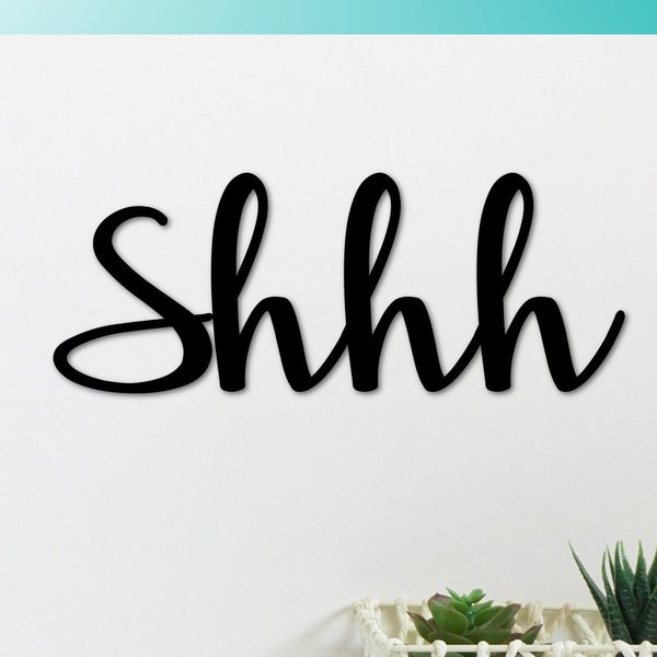 Shhh Sign - Etsy