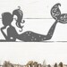 Mermaid Metal Sign Mermaid Tail Art Mermaid Decor for | Etsy