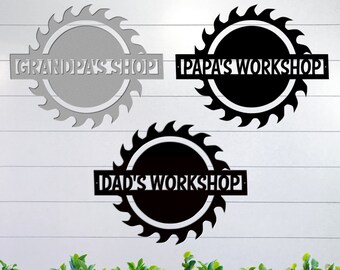 Papa’s Shop Sign - Etsy