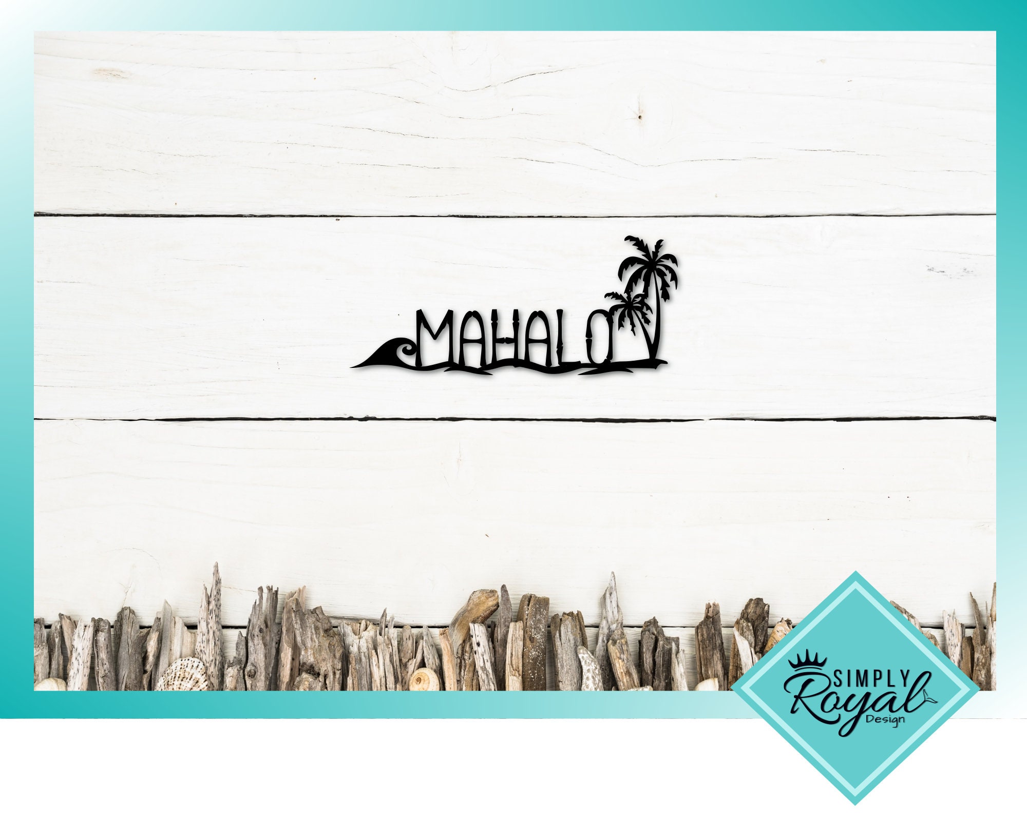 Mahalo Sign Metal Wall Art Hawaiian Art Entryway Sign - Etsy Australia