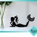 Mermaid Metal Sign Mermaid Tail Art Mermaid Decor for Girls Room Ocean ...