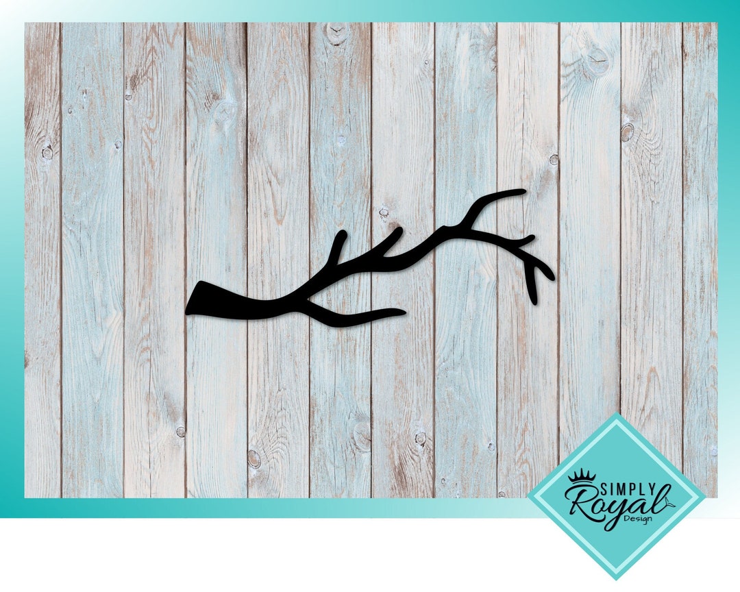 Tree Branch Wall Art Metal Rustic Decor Tree Decor Metal Branch Hanging ...