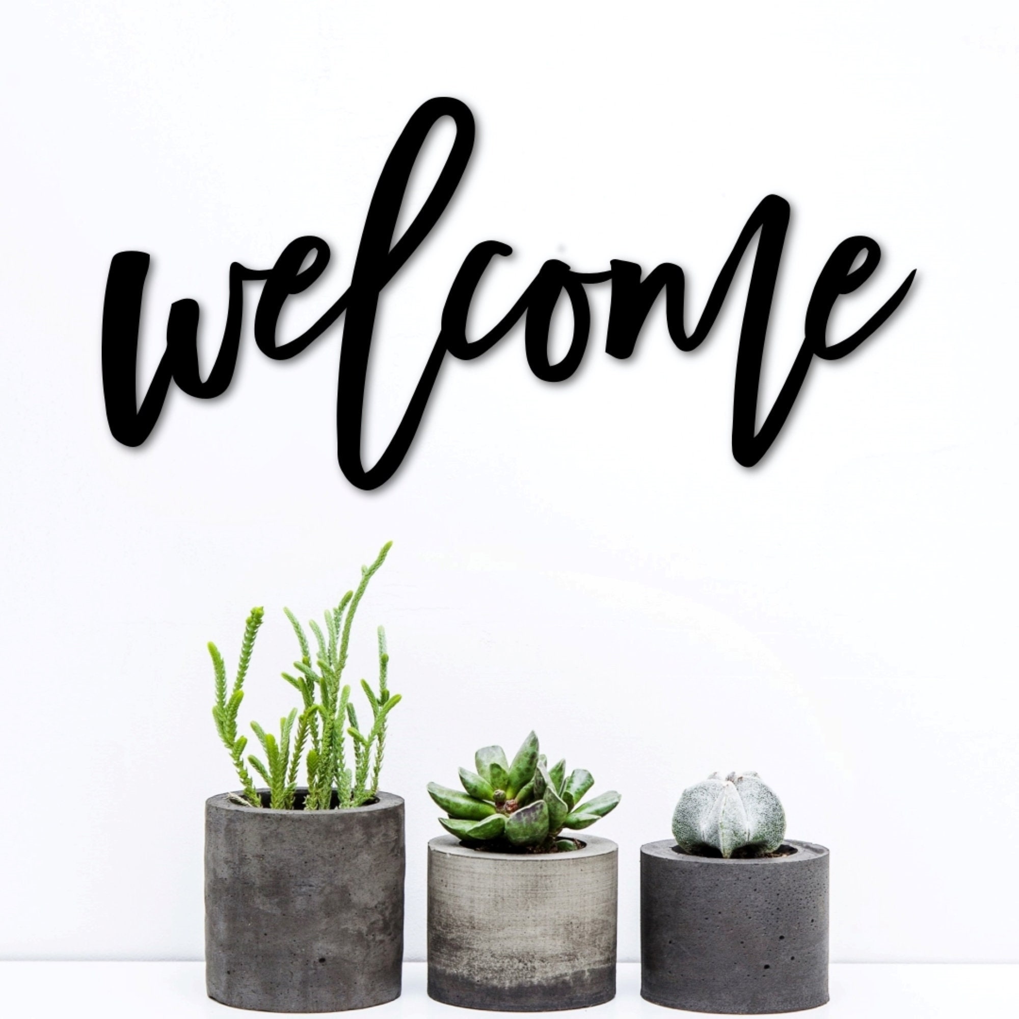 Outdoor Welcome Sign Metal Welcome Sign for Porch - Etsy