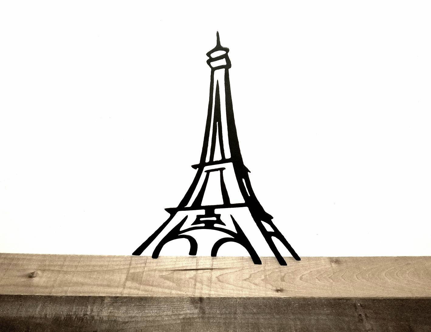 Eiffel Tower Wall Sign Eiffel Tower Room Decor Paris - Etsy