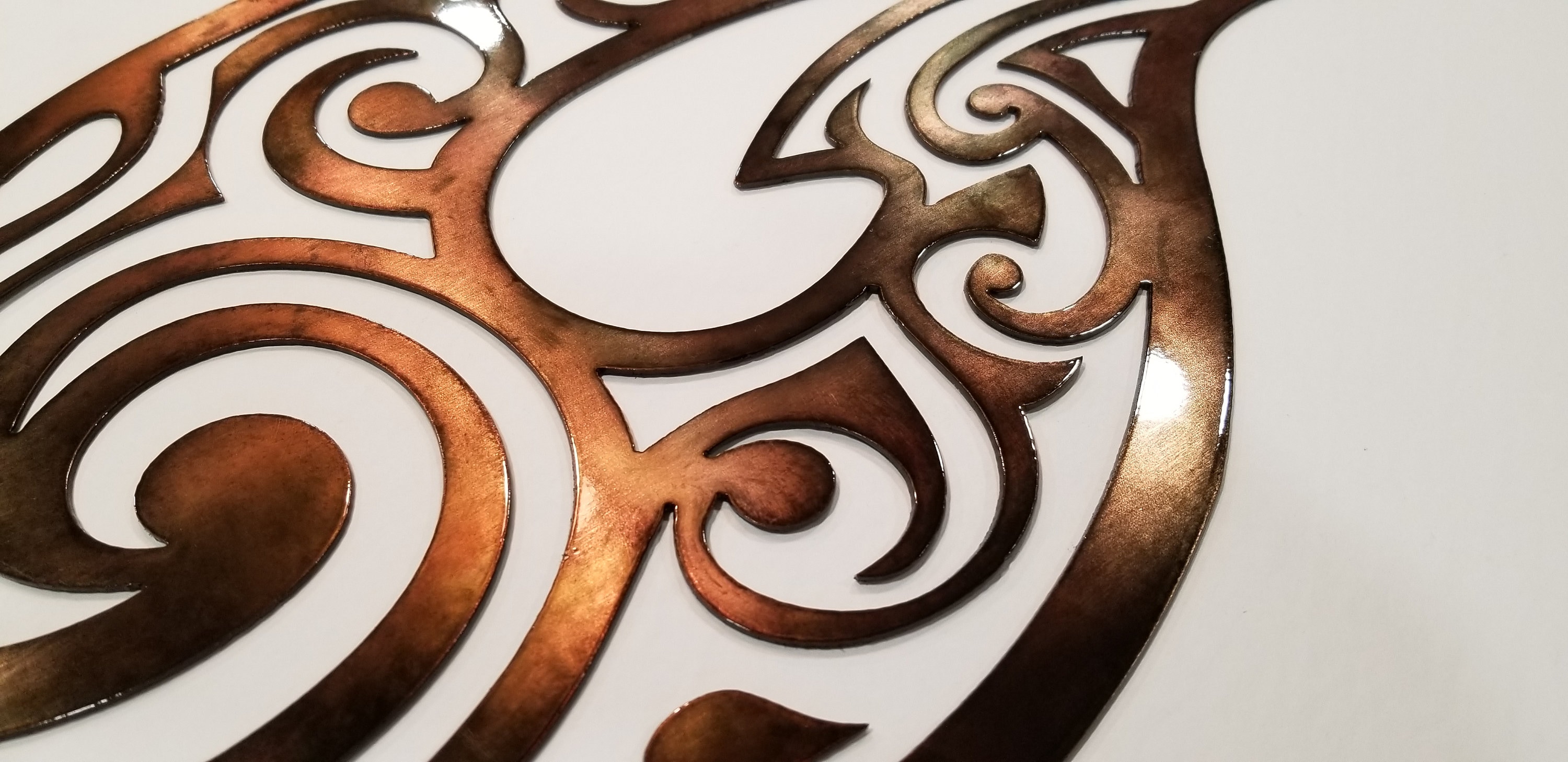 Tribal Fish Hook Metal Wall Art Island Decor Tropical Art - Etsy