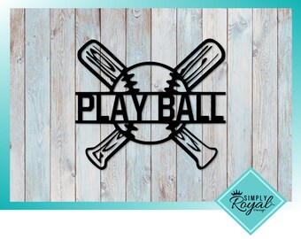 Play Ball Sign - Etsy