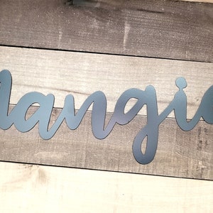 Mangia Sign Kitchen Metal Wall Art Mangia Kitchen Sign - Etsy