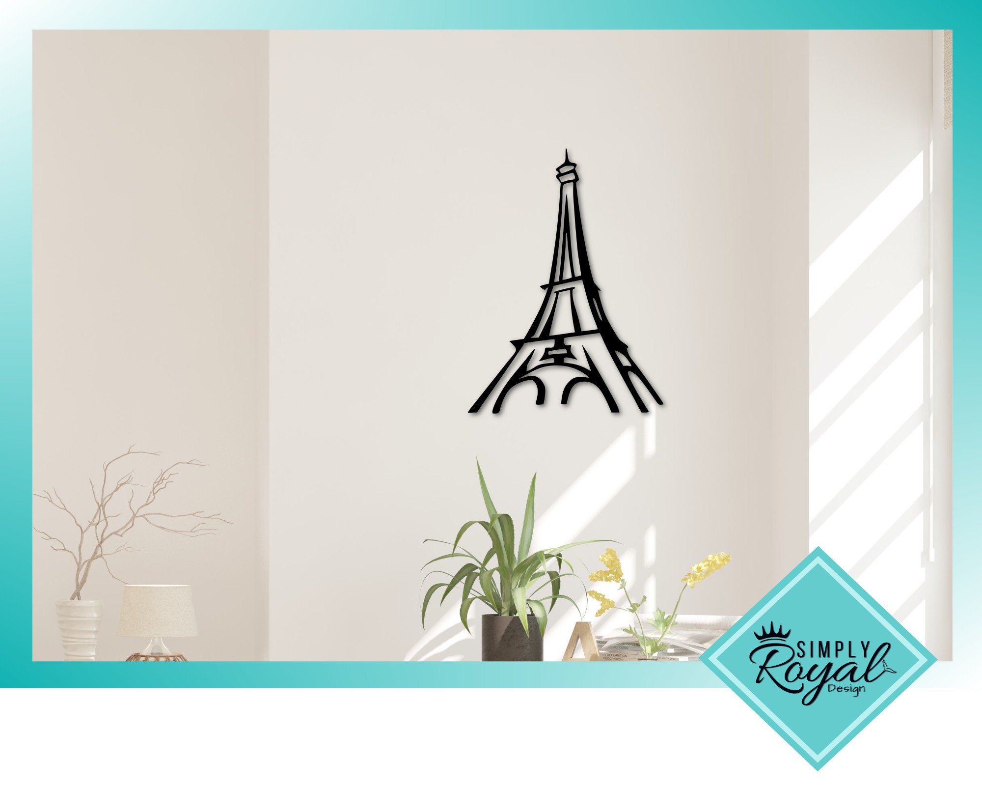 Eiffel Tower Wall Sign Eiffel Tower Room Decor Paris - Etsy