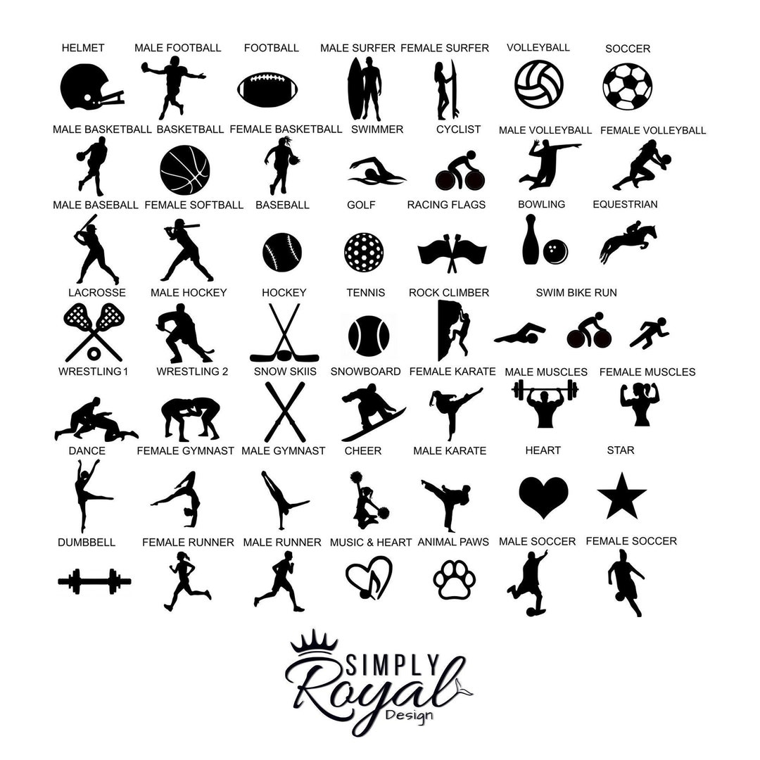 Add an Extra Symbol to Personalized Medal Holder - Etsy