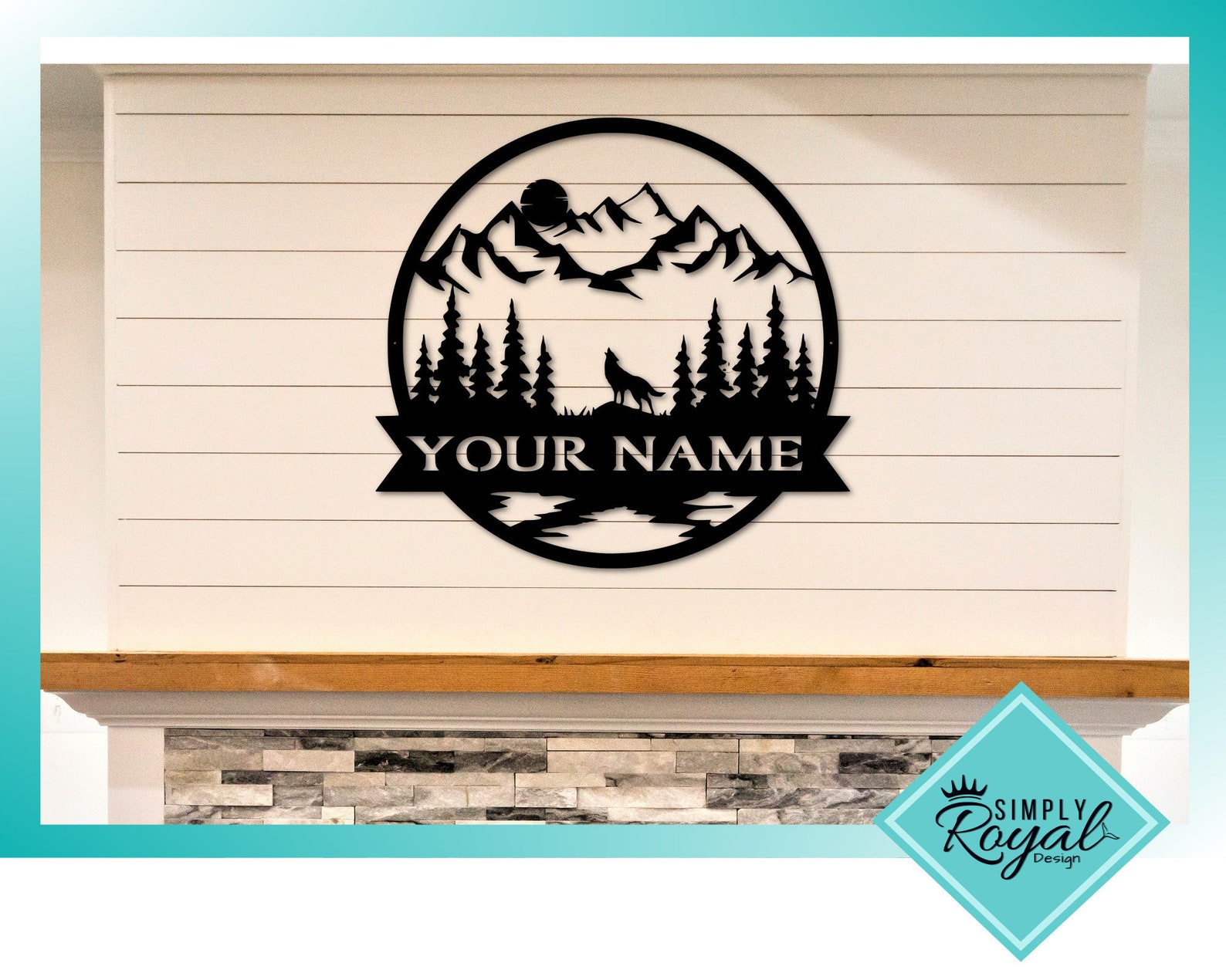 Custom Name Sign With Wolf And Moon Metal Last Name Sign Etsy custom-name-sign-with-wolf-and-moon-metal-last-name-sign-etsy
