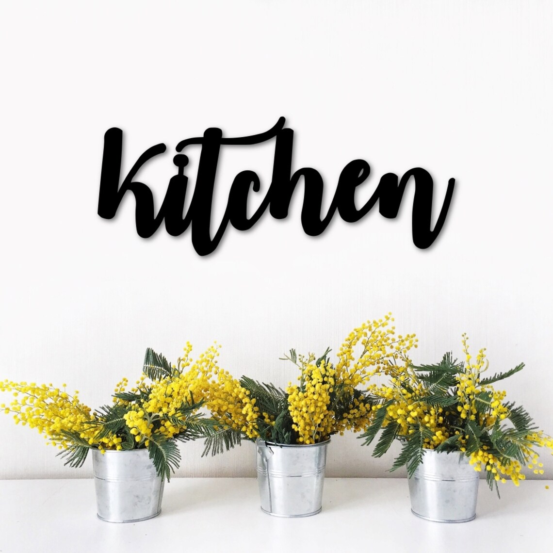 Kitchen Sign Metal Word Art Kitchen Wall Decor Kitchen - Etsy