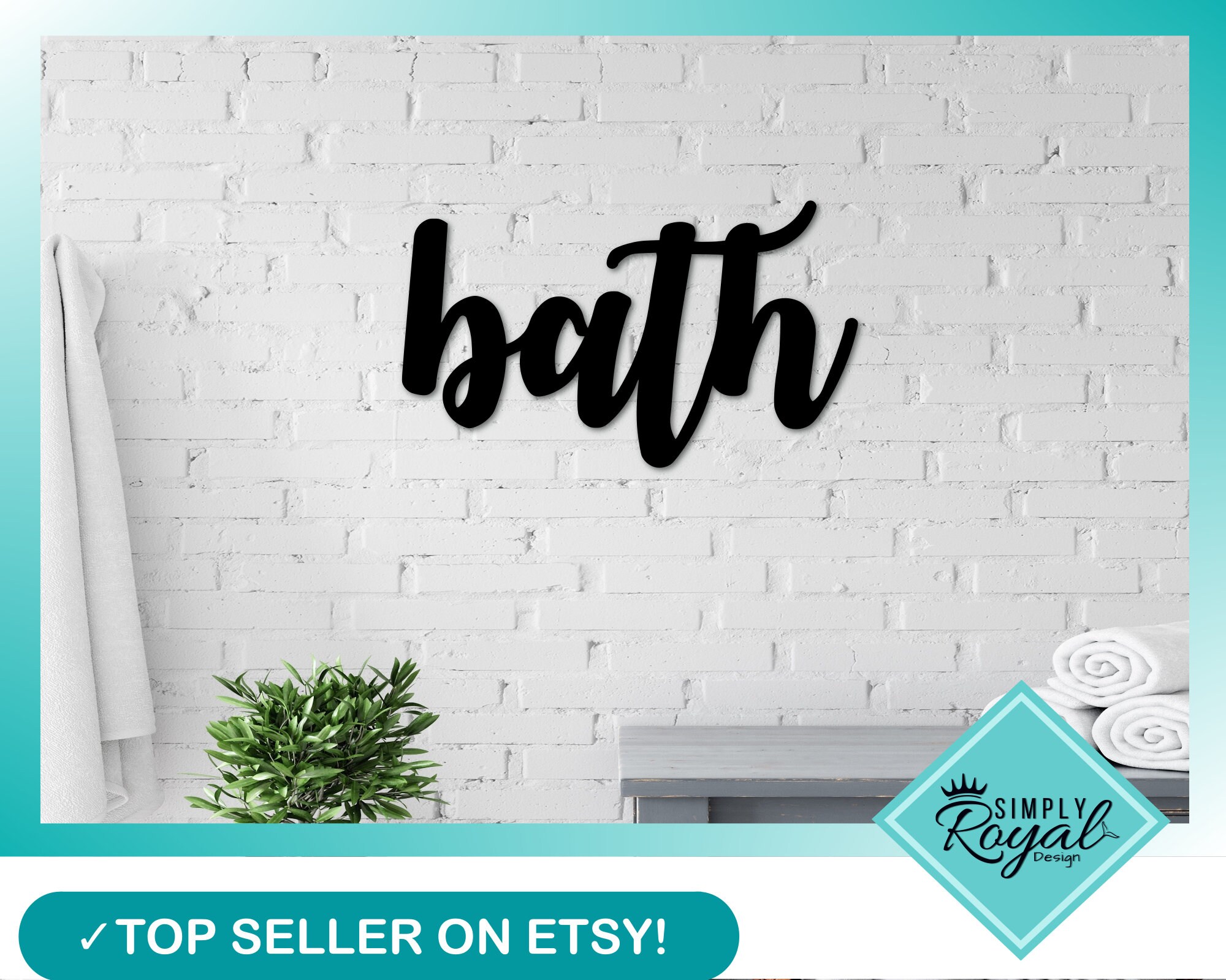 Decorative Horizontal Line Word