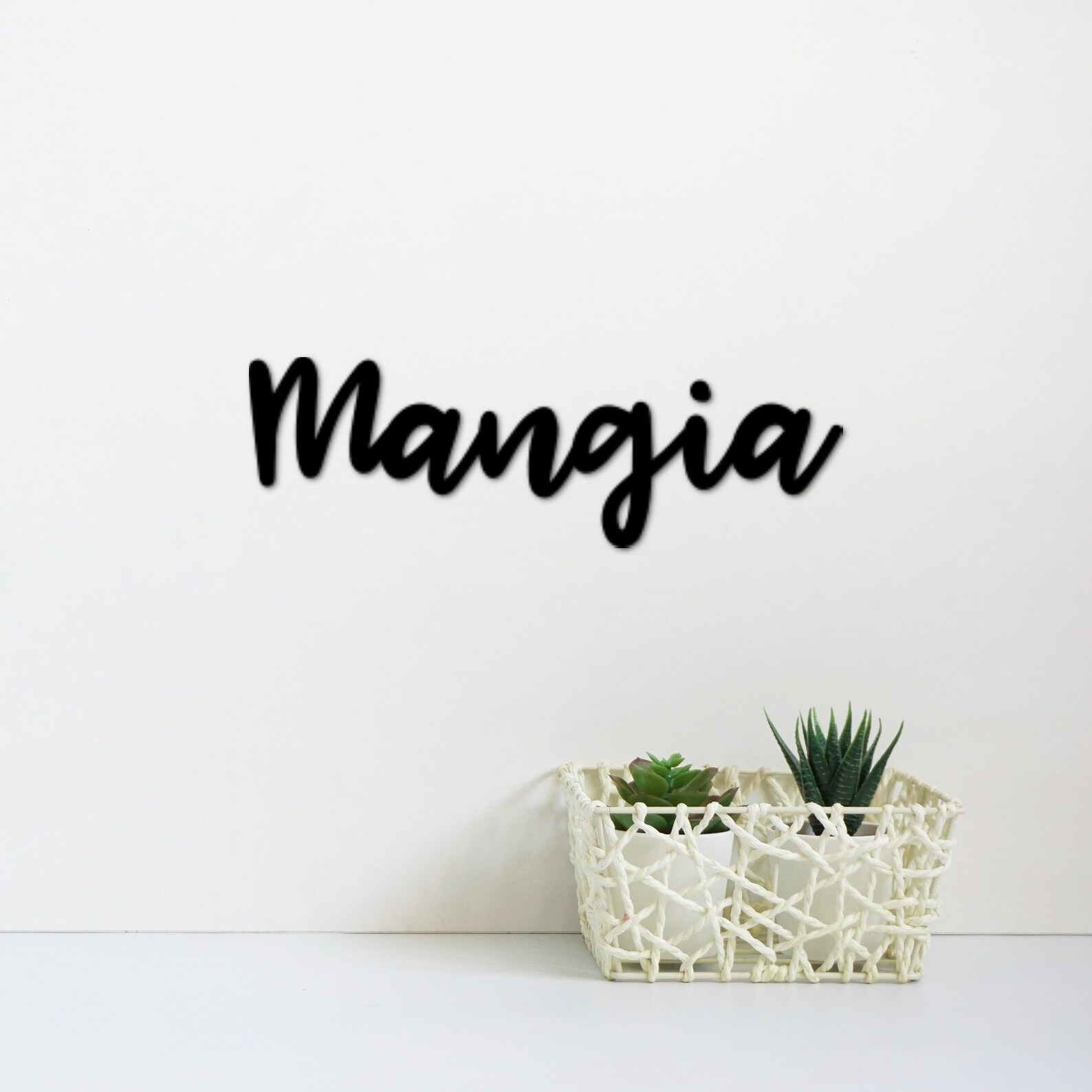 Mangia Sign Kitchen Metal Wall Art Mangia Kitchen Sign - Etsy