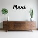 Maui Sign Metal Hawaii Word Art Hawaii Art Maui Script Word Metal Sign ...