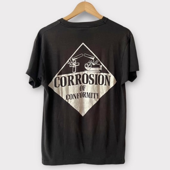 1984 Corrosion Of Conformity Vintage Heavy Metal Band… - Gem