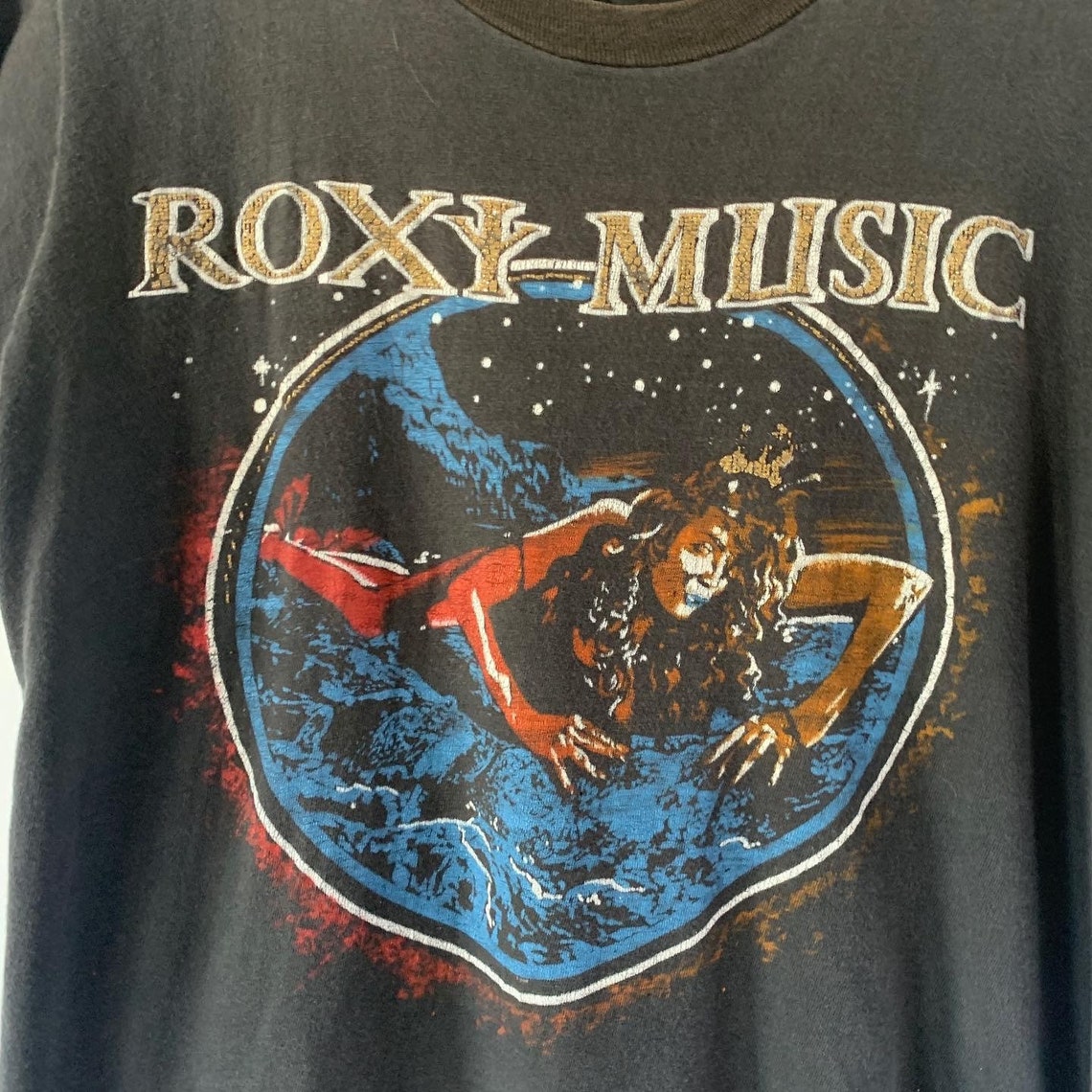 1979 ROXY MUSIC "manifesto" Vintage Tour Band Tee Shirt 70s 1970s Bryan ...