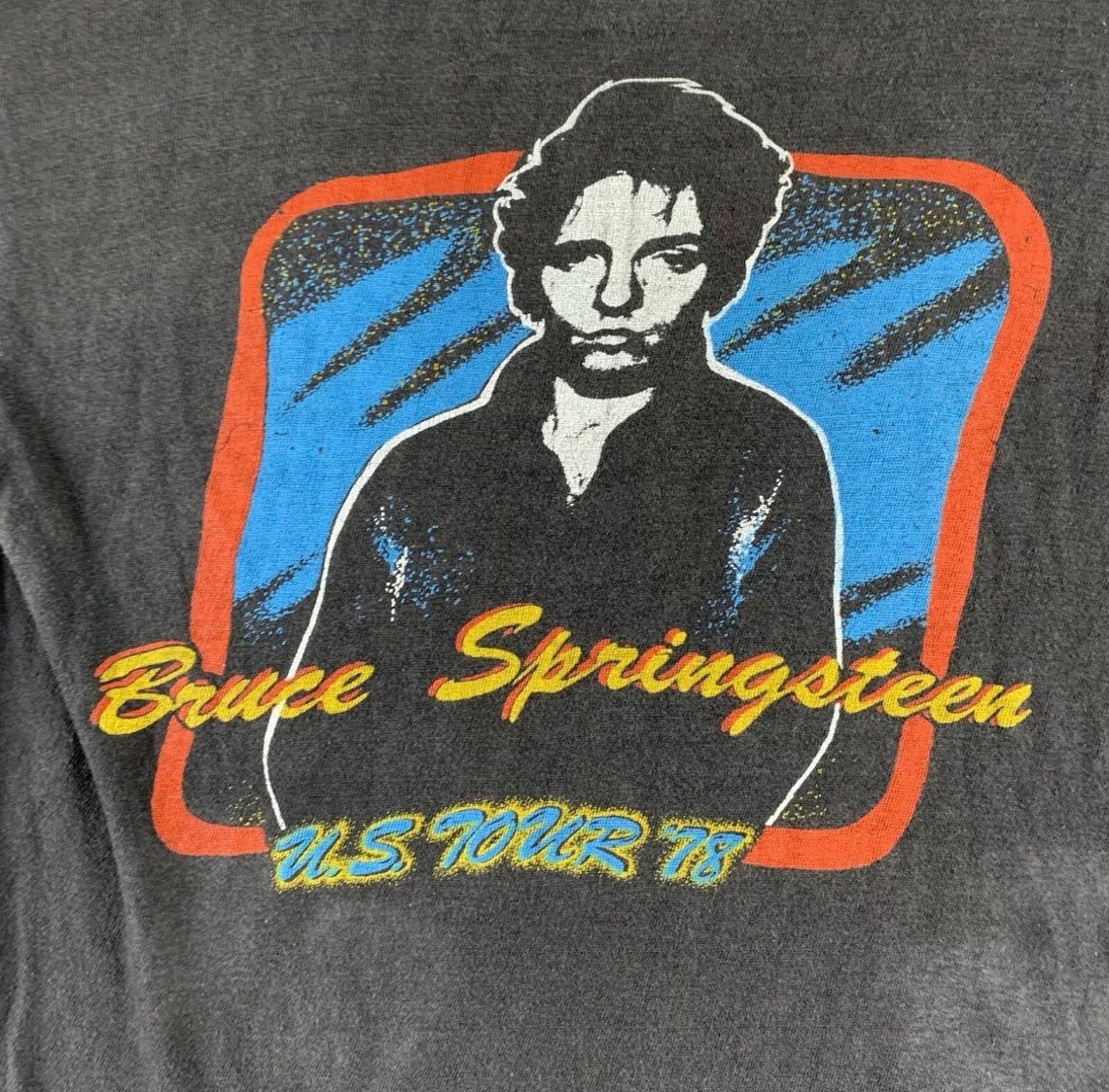 1978 Bruce Springsteen Vintage Tour Band Tee Shirt 70s 1970s - Etsy