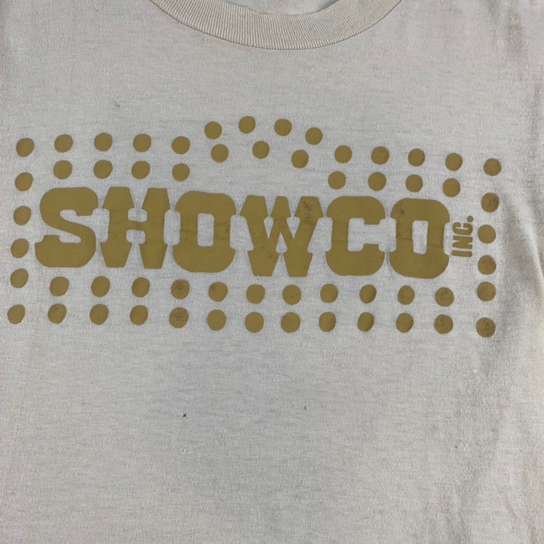 1978 Rolling Stones SHOWCO Vintage Tour Production Band Rock Shirt 70s 1970s - Etsy