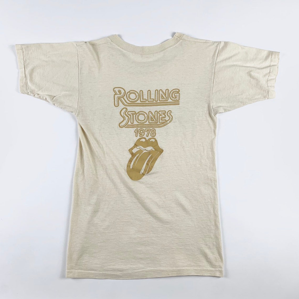 1978 Rolling Stones SHOWCO Vintage Tour Production Band Rock Shirt 70s 1970s - Etsy