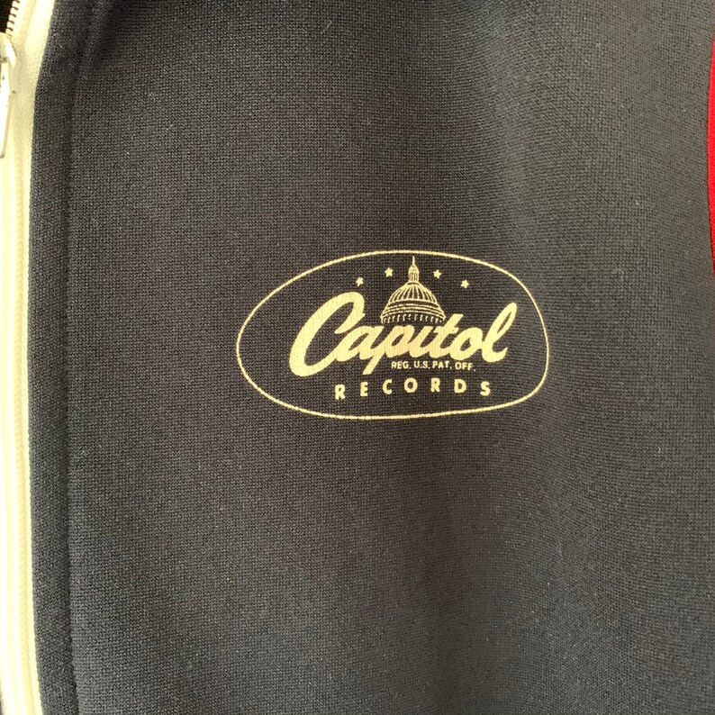 1970s Capitol Records Vintage Track Jacket 70s Record Label RARE - Etsy