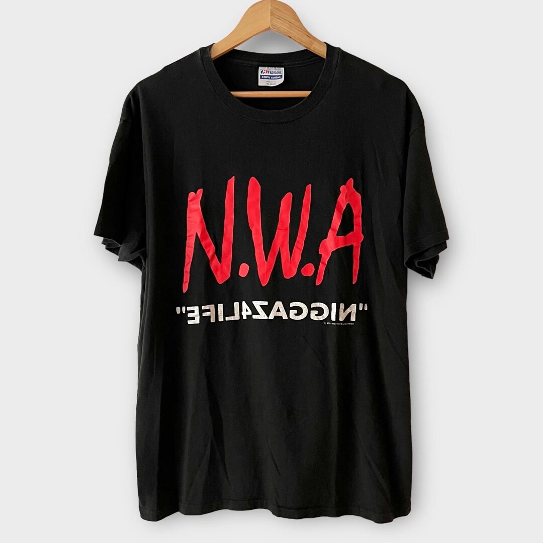 1991 N.W.A. Vintage Tour Band Rap Tee Shirt 90s 1990s Dr Dre, Eazy E ...