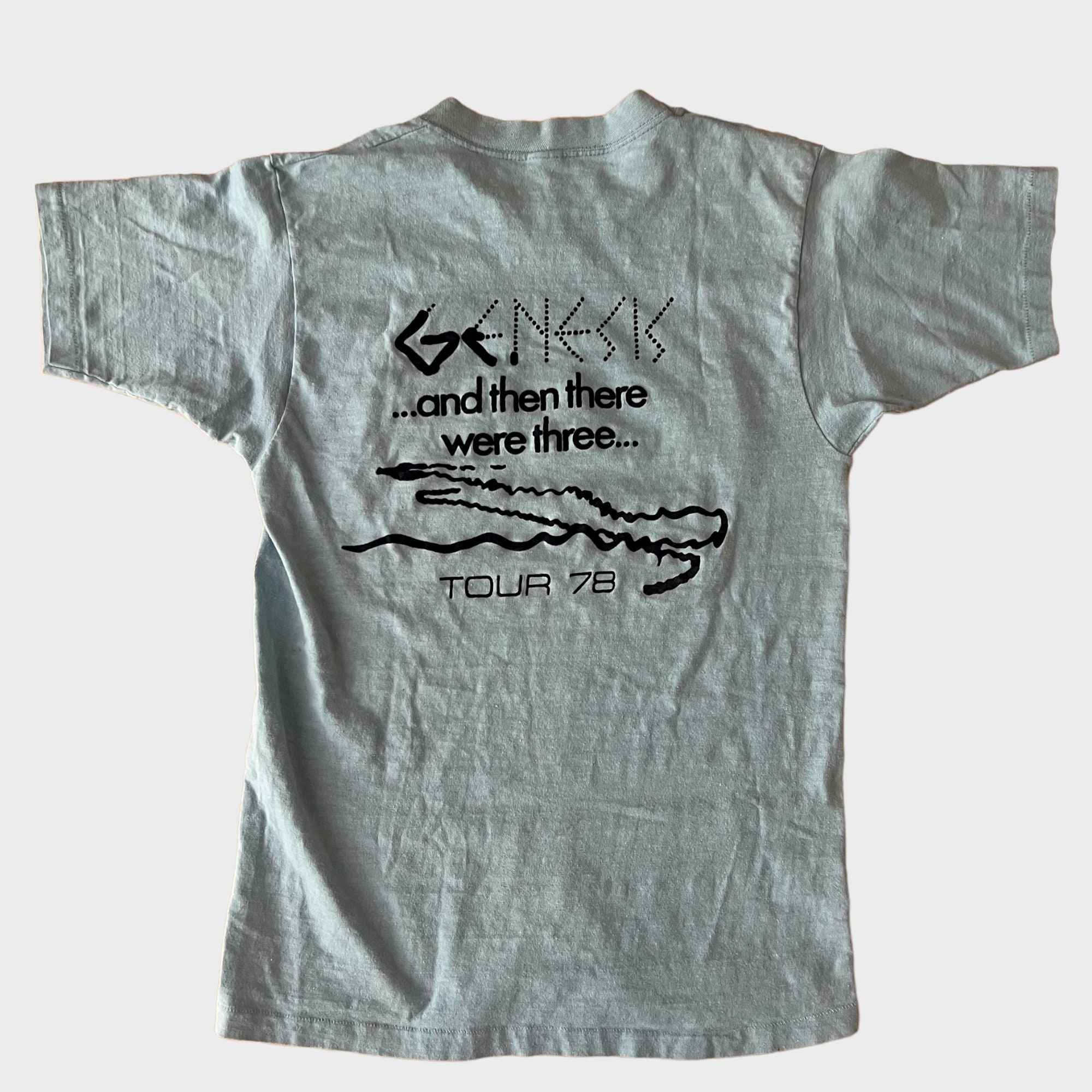 1978 SHOWCO Genesis Tour Crew Vintage Band Rock Tee Shirt 70s 1970s - Etsy