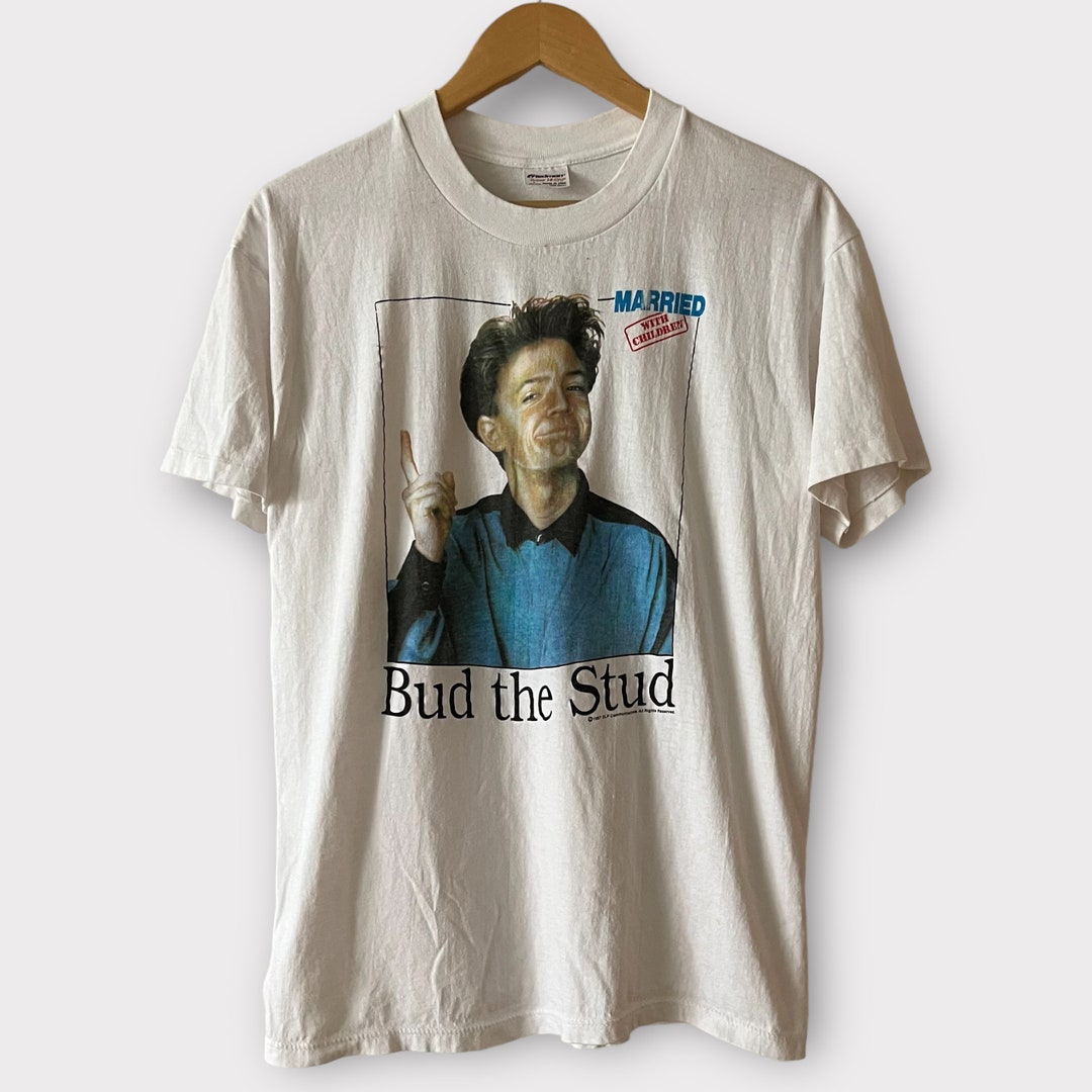 1987 Married With Children "bud the Stud" TV Show Vintage Promo Tee ...