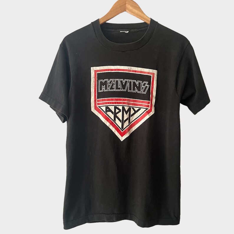 1980s Melvins "army" Vintage Punk Rock Tour Band Grunge Tee Shirt 1980s ...