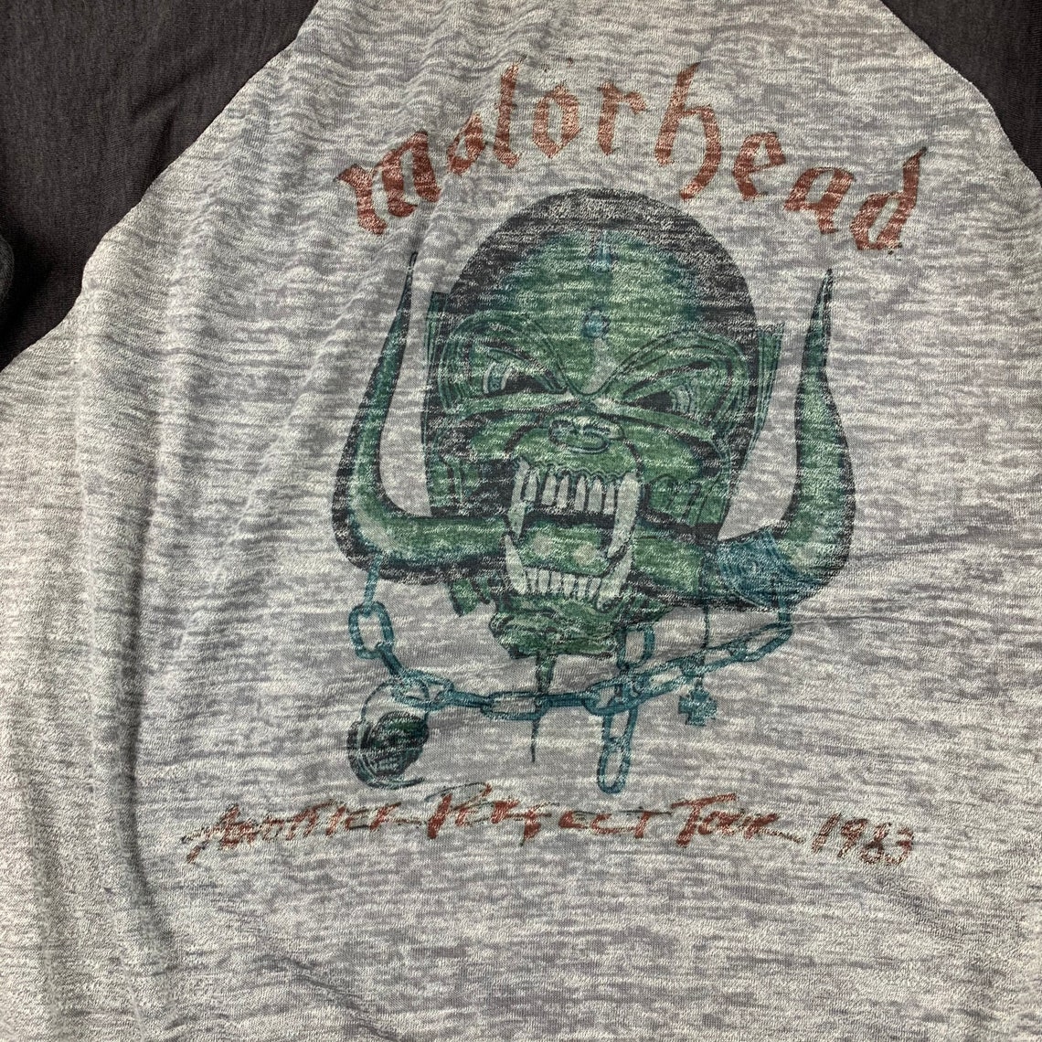 1983 Motorhead another Perfect Tour Vintage Band Rock Shirt 80s 1980s ...