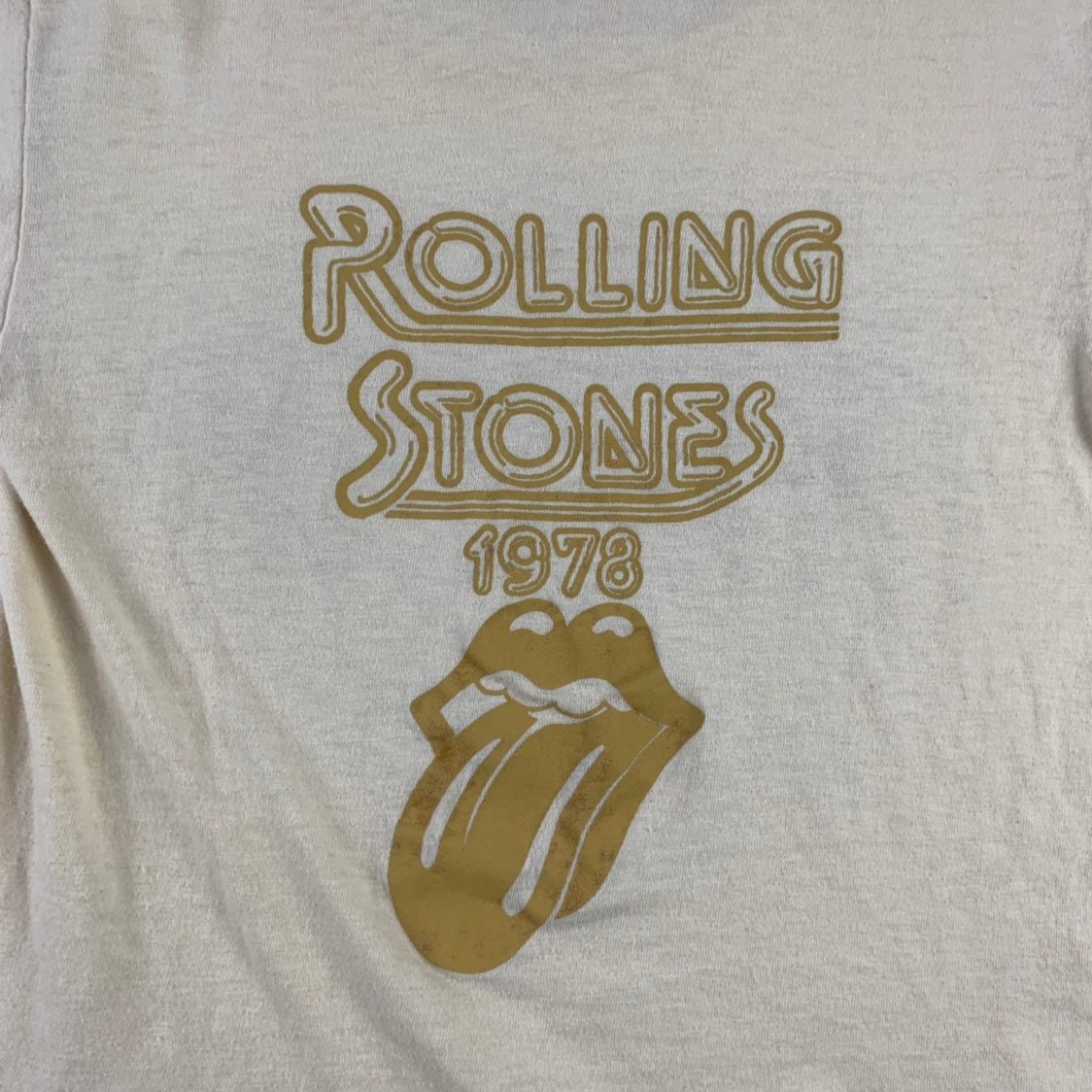 1978 Rolling Stones SHOWCO Vintage Tour Production Band Rock Shirt 70s 1970s - Etsy