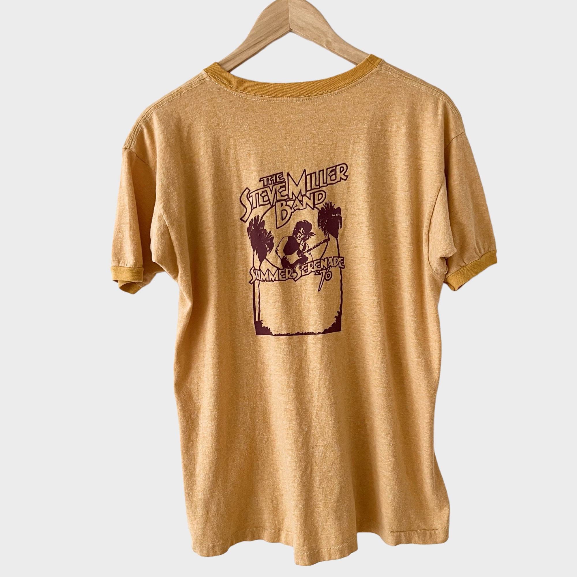 1976 SHOWCO Steve Miller Band Tour Crew Vintage Band Rock Tee Shirt 70s 1970s - Etsy