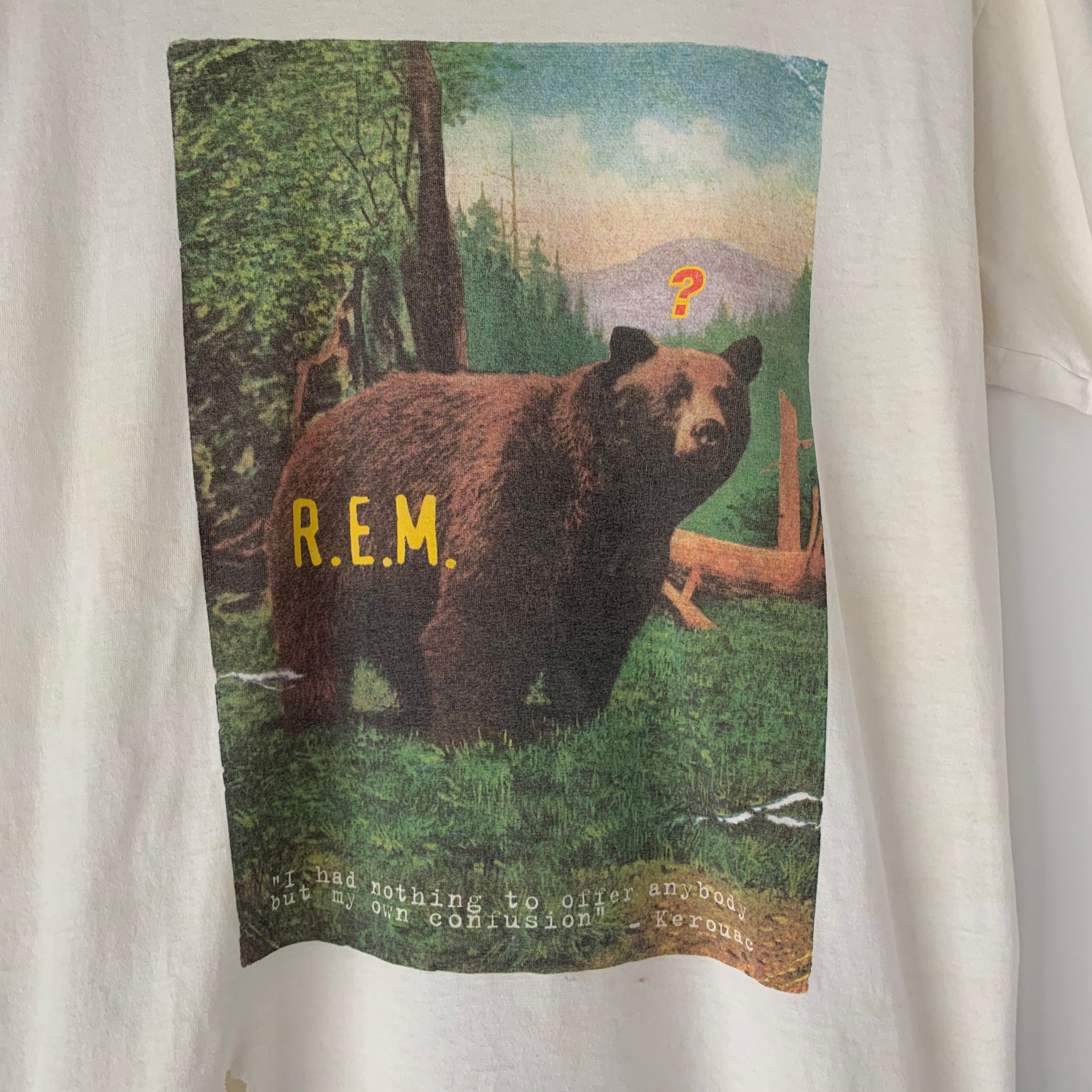 1995 REM monster Vintage Tour Band Shirt 90s 1990s - Etsy