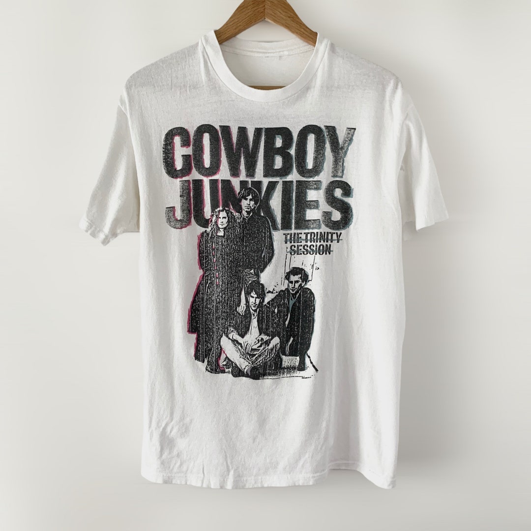 1989 Cowboy Junkies "the Trinity Sessions" Vintage Band Radio Shirt 80s ...