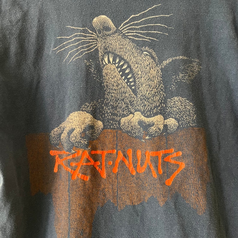 1980s Powell Peralta "rat Nuts" Vintage Skateboard Tee Shirt 80s - Etsy