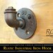 4-pack Industrial Pipe Knob Hook B Urban Steampunk Rustic - Etsy