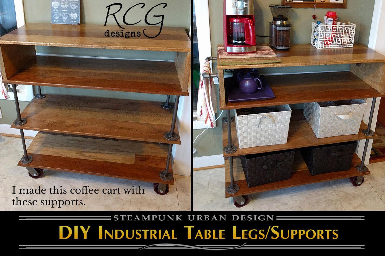4 DIY 4 or 7 Table Legs/supports I-brackets | Etsy