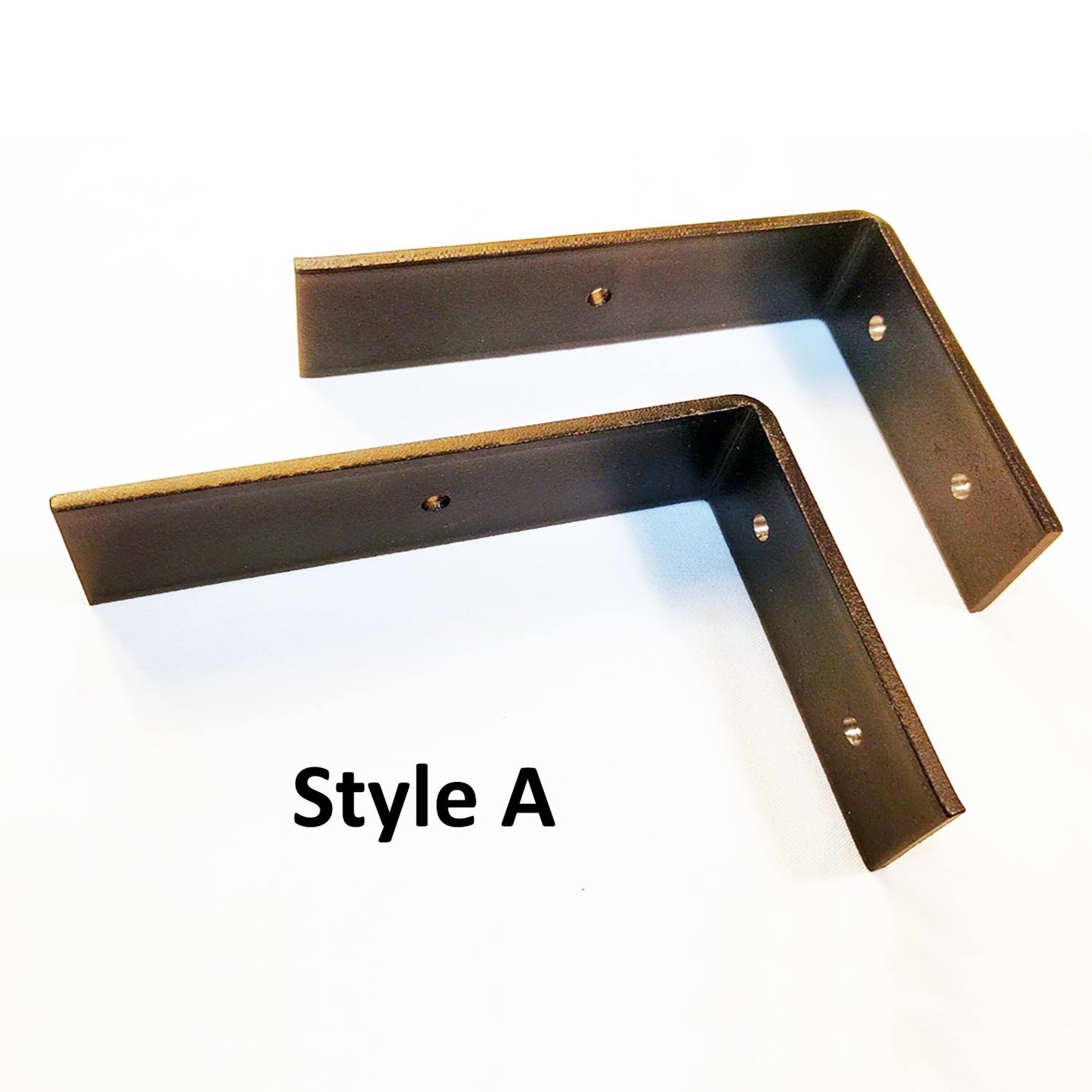 4 Heavy Duty Metal Steel Shelf Brackets for Wooden Shelf A 3 - Etsy