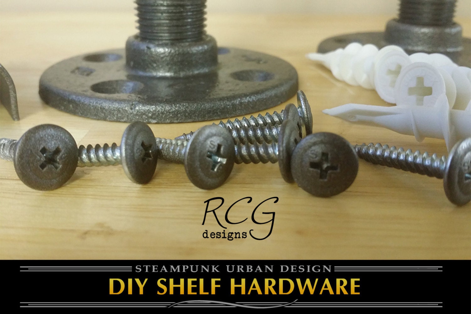 DIY 12 Pair Floating Shelf Brackets W/mounting Screws & - Etsy